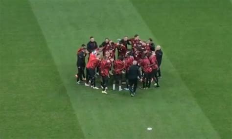 Watch Pioli Delivers Motivational Message During Huddle What He Told