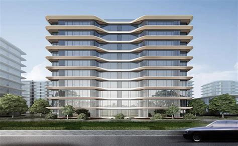 又一经典案例 住宅立面公建化层叠错落的线条大面积的落地窗替代实墙 更具动感层次感更为丰富细腻
