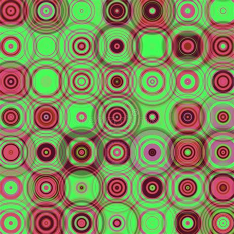 Abstract Blured Circles Colorful Background Stock Illustration