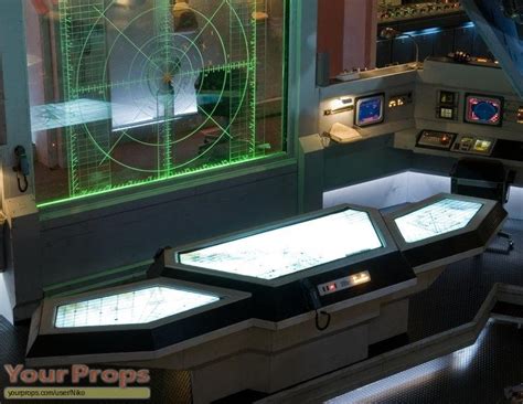 Battlestar Galactica Navigation Plotting Table Original Set Dressing