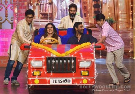 Diwali Dhamaka Ajay Devgn And Kajol Light Up The Sets Of The Kapil