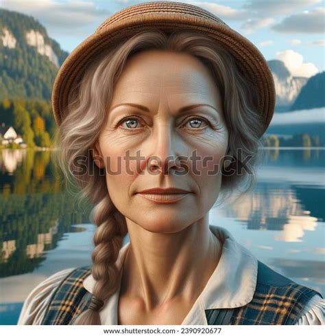 Photorealistic Portraits Depicting Middle Aged Women Distinct Ai