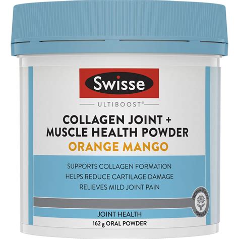Swisse Ultiboost Collagen Joint And Muscle Health 162g Nahdi
