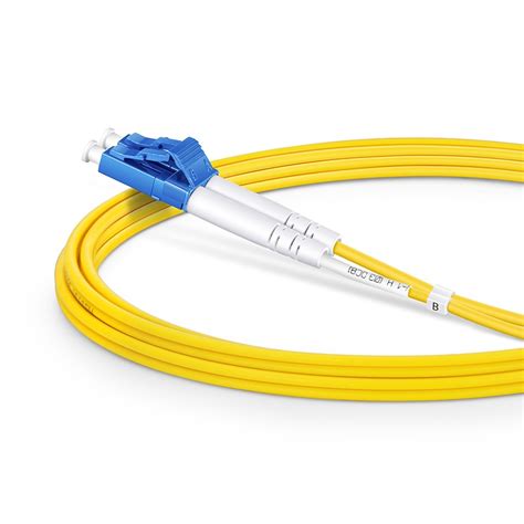 2m 7ft Fiber Patch Cable LC UPC To LC UPC Duplex 2 Fibers Single