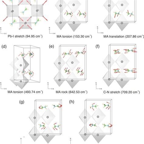 Schematic Representations Of Raman Vibrational Modes In Download
