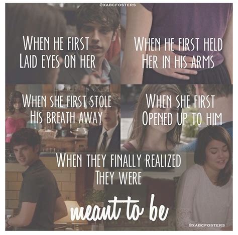 Couples Brandon And Callie The Fosters 2 We Knew That They Had