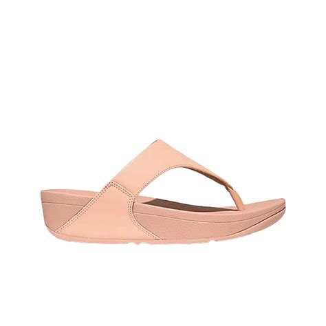 W 핏플랍 루루 레더 토 포스트 샌들 블러쉬 Fitflop Kream