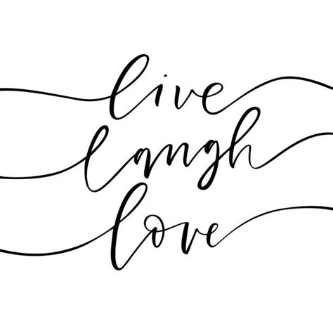 Live Laugh Love Signs Illustrations Royalty Free Vector Graphics