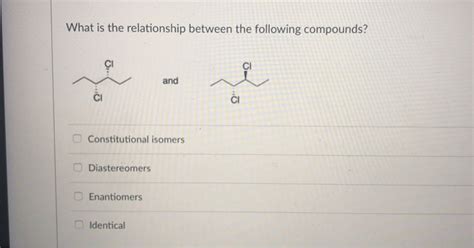 Solved What is the relationship between the following | Chegg.com