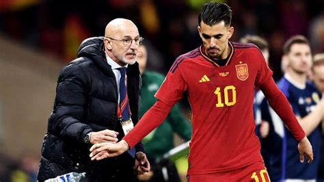 スペイン監督就任2戦目、スコットランドに完敗したデ・ラ・フエンテだが「選手たちにはこれこそ進むべき道と言った」｜euro2024予選