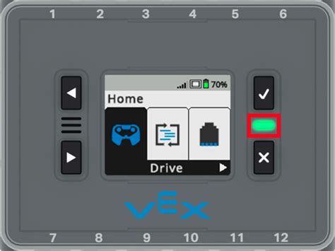 understanding indicator lights iq brain 2nd gen vex library