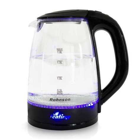 Glass Electric Kettles Rohnson
