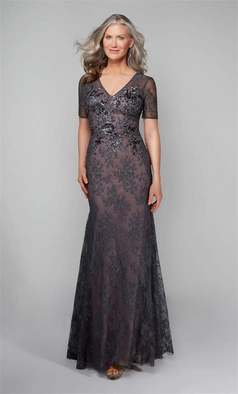 French Novelty Alyce 27625 Lace Mother Of Bride Gown