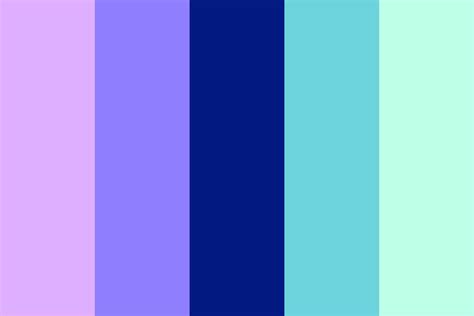 Blue Themed Color Palette