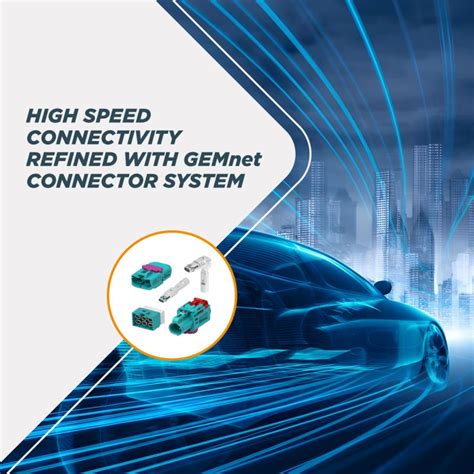 Gemnet Multi Gigabit Automotive Connectors Te Connectivity