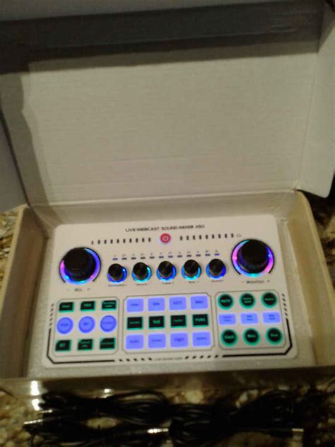 X50 6 Modes RGB LED Wireless Bluetooth Compatible External Reverb