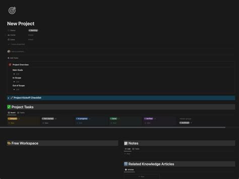 Custom Purpose Built Notion Workspace Based On GTD PARA Upwork