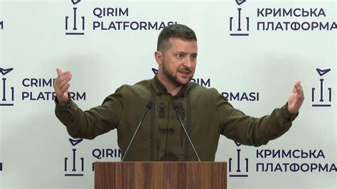 Прес конференція за підсумками саміту міжнародної Кримської платформи Youtube