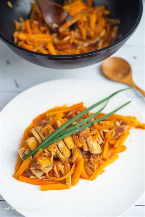 Filipino Vegan Escabeche Sweet Sour Fish Simply Bakings