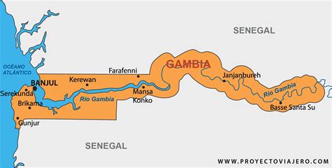 Mapas De Gambia