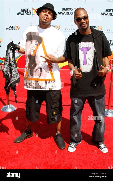 Dj Paul And Juicy J Of Three 6 Mafia 2009 Bet Awards Held At The Shrine