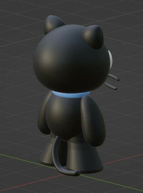 Stl File Chococat・3d Print Design To Download・cults