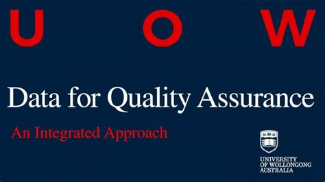 Pdf Data For Quality Assurancewhy Is Data For Qa Important • Data Driven Decision Making