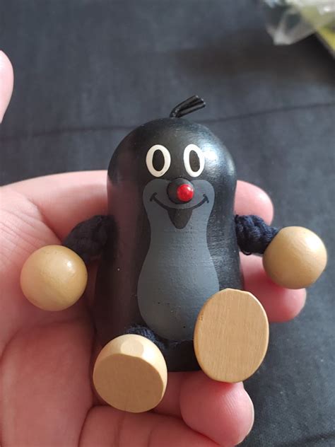 Krtek Mole Wood Toy Hobbies And Toys Toys And Games On Carousell