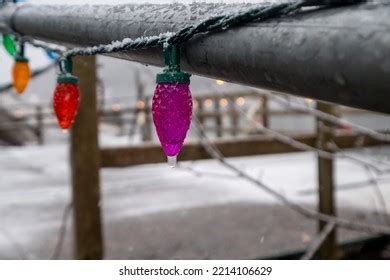 Christmas Lights On Ground Images Stock Photos Vectors Shutterstock
