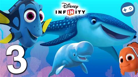 Disney Infinity 30 Finding Dory Playset Part 3 Open Ocean Caverns