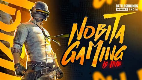 Nobita Gaming Live Day 1551 Morning Motivation With Bgmi Lets Go
