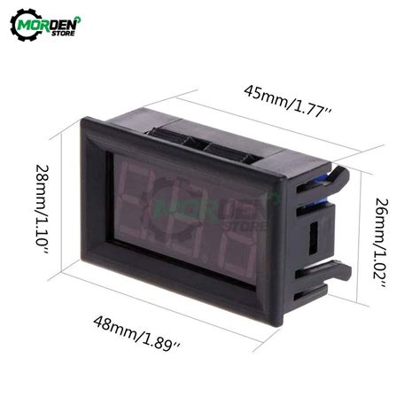 DC V LED Digital Thermometer Car Incubat Grandado