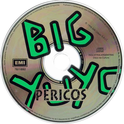 Car Tula Cd De Pericos Big Yuyo Portada