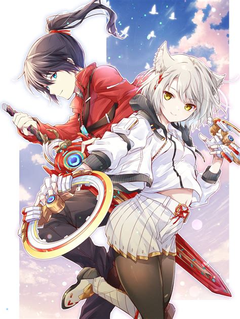 Mio And Noah By Uifrara Rxenobladechronicles