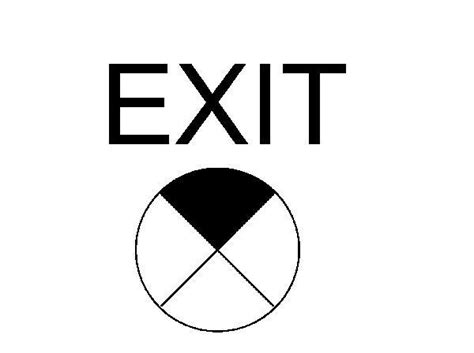 Exit Symbol Floor Plan