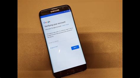 BOOM Samsung S Edge SM G F Android Binary Remove Google Account Bypass FRP Without
