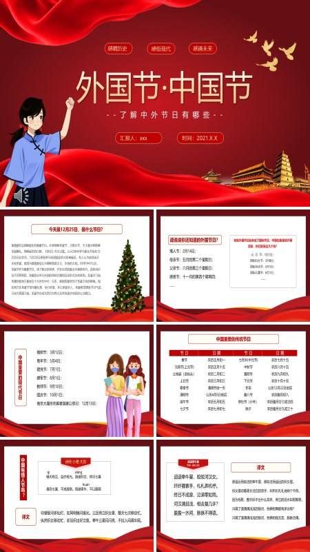 中外文化差异ppt 中外文化差异ppt模板下载 麦克ppt网