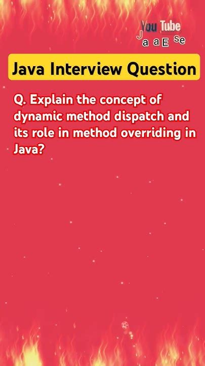 Java Interview Question Dynamic Method Dispatch In Java Java Ease
