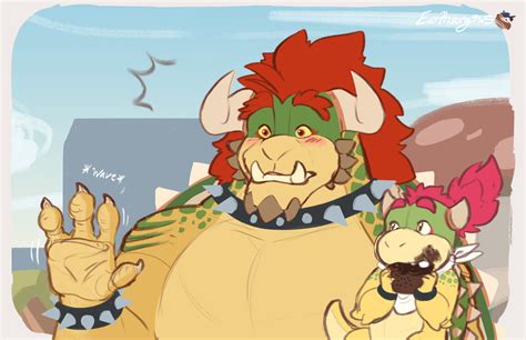 Welcome To My Own Little World On Tumblr Bowser Jr Loves Waffle