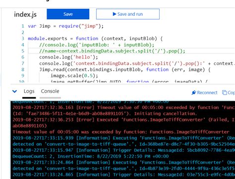 Javascript Consolelog Doesnt Log Anything In The Portal Stack Overflow