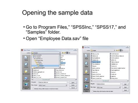 Spss Briefintroduction Spss Introduction Biostatistics Biostatistics Spss Window Spss Data