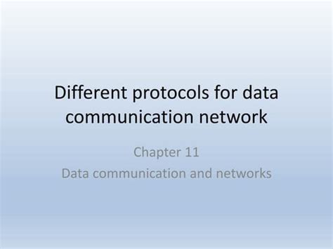 Sliding Window Protocol Ppt