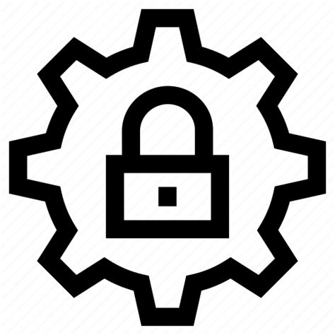 Configure Lock Private Secure Icon Download On Iconfinder