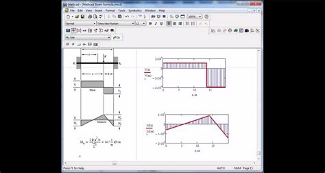 Mathcad 42 Beam Design Formulas 25 Click Here To Watch In Hd 720p