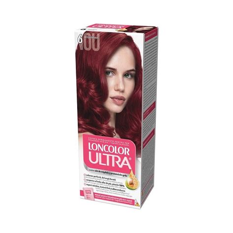 Vopsea De Par Permanenta Loncolor Ultra 6 Rosu Titian 100 Ml Oferta
