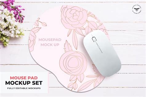 30 Editable Mouse Pad Psd Mockup Templates Creatisimo
