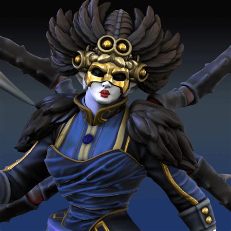 Venetian Carnival Fey Spider Lady R Heroforgeminis
