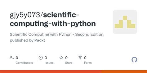 Github Gjy5y073scientific Computing With Python Scientific