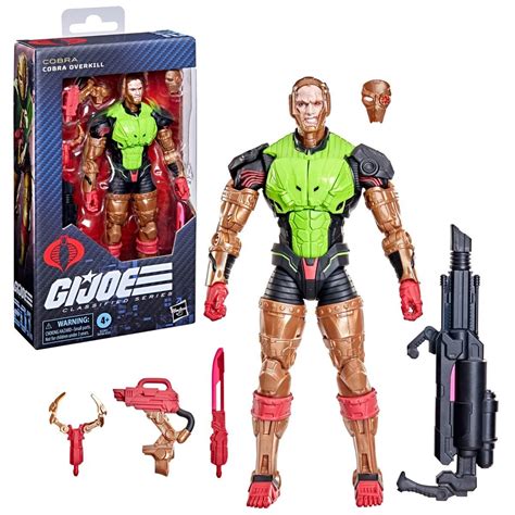 Gi Joe Classified Series Cobra Overkill 6 Inch Action Figure Hasbro