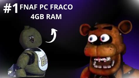 Fnaf 1 No Pc Fraco 4gb Ram Youtube